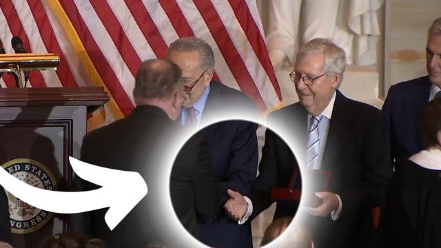 Pelosi and Schumer smirk while January 6th awardees refuse to ...