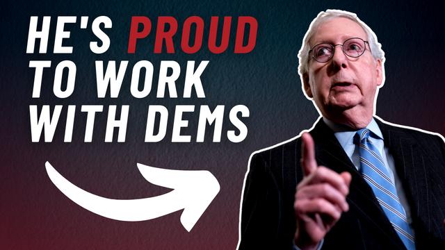 "I'm pretty proud!" Mitch McConnell signs off on America Last spending ...