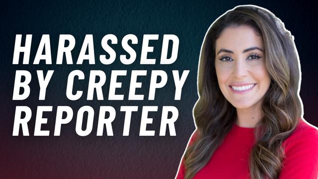 WATCH: Creepy liberal reporter harasses incoming female GOP ...
