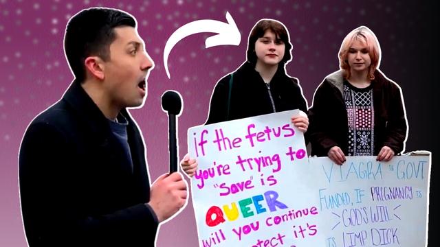 'It's Not a Real Human!' Left Wing Women's Marchers Explain Their ...