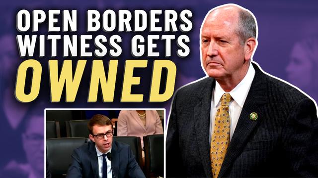Behold Your Handiwork Rep Dan Bishop Excoriates Open Borders