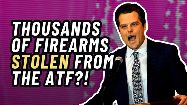'How Many Guns Has the ATF Lost?' Biden's ATF Director Sits Stunned When Confronted by Matt ...
