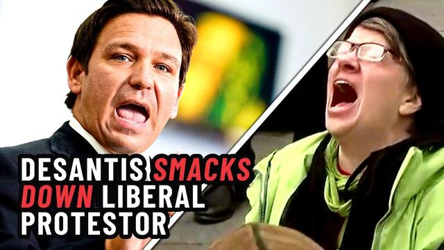 Ron DeSantis Smacks Down Left-Wing Agitator During Campaign Speech – HotAir