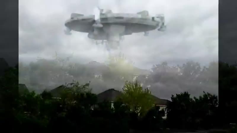 Space Invader Robots attack the Earth - HideoutTV