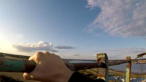 CLIMBING WATER TOWER POV - HideoutTV