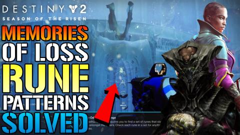Destiny 2: "Memories Of Loss" RUNE PUZZLE PATTERNS GUIDE! How To ...